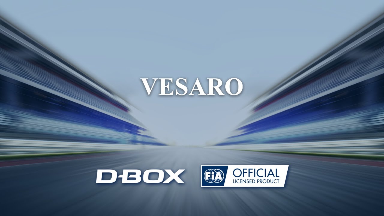 Vesaro Simulators - Official D-BOX haptic system licensed by the FIA