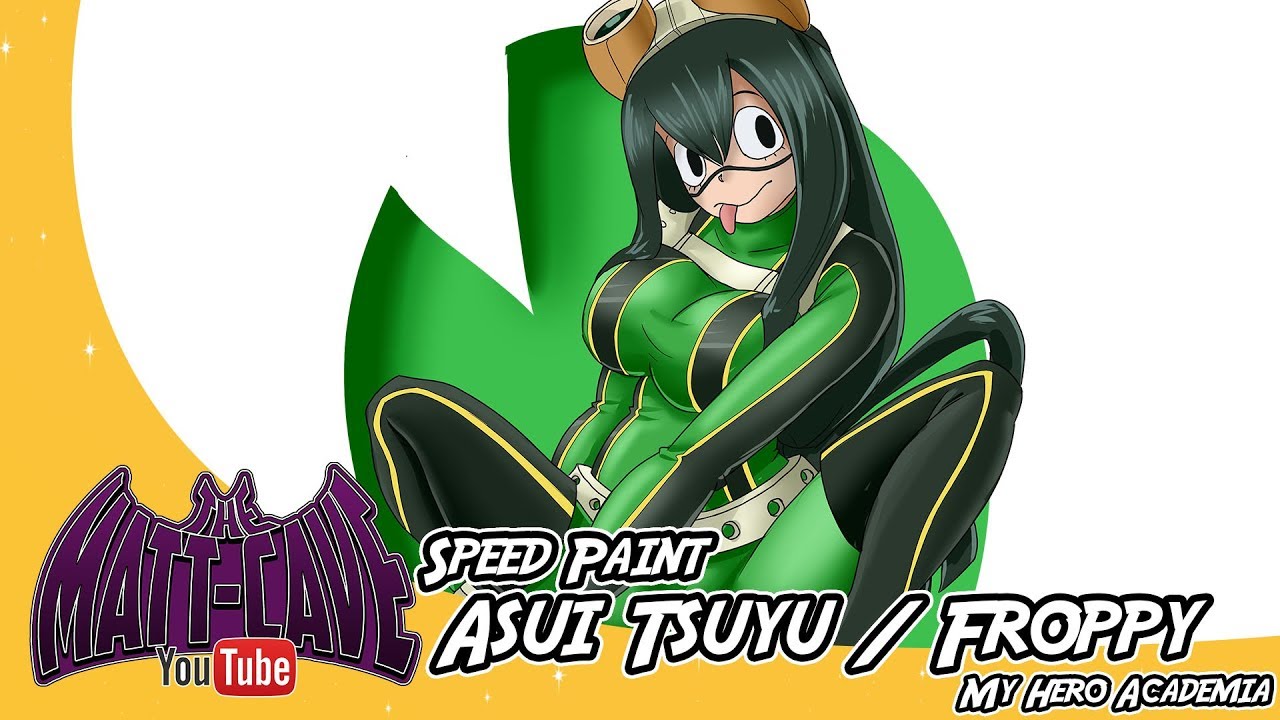 Speed Paint Tsuyu Asui aka Froppy MHA