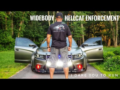 Dodge Charger Hellcat Widebody "Enforcer" Is All Steel - autoevolution