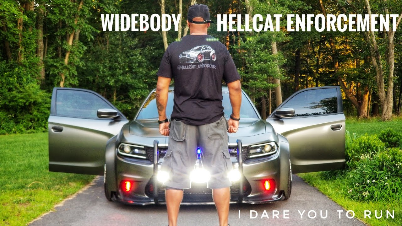 Dodge Charger Hellcat Widebody "Enforcer" Is All Steel - autoevolution