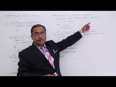 Learn Implementing Two Stacks In One Array - Mind Luster