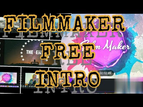 Film Maker Edit Intro TRY THIS APP