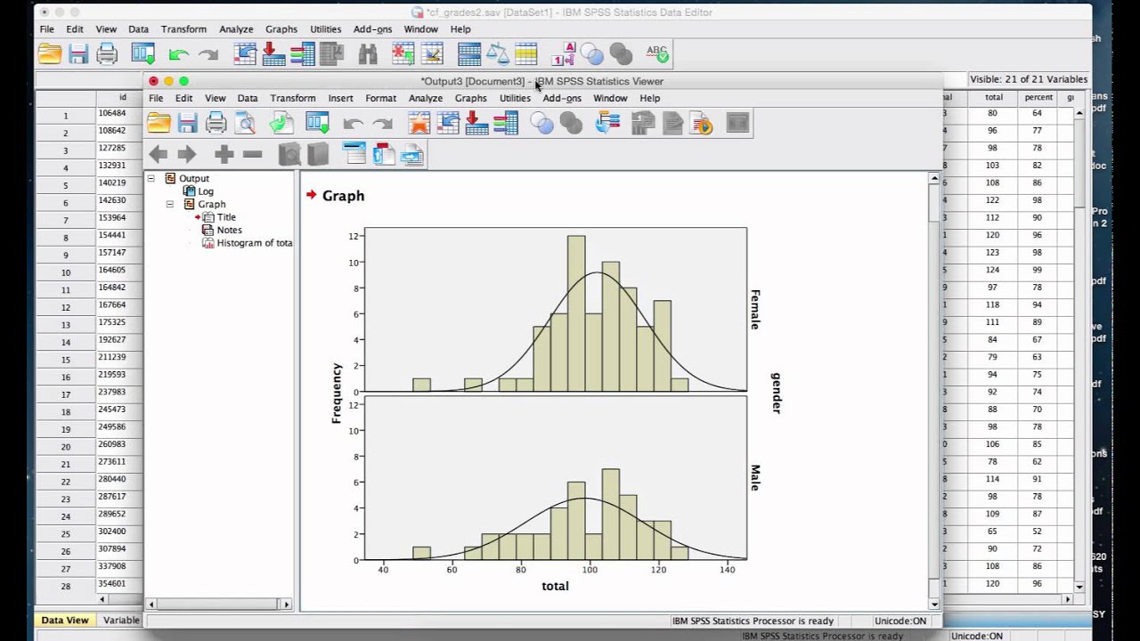 Assignment 1 PSY 7620 Creating Histograms