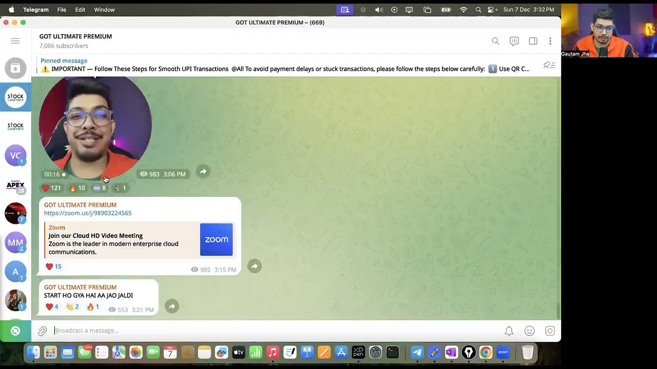Master class 2.o (gautam jha)#tredin#stock lerner 