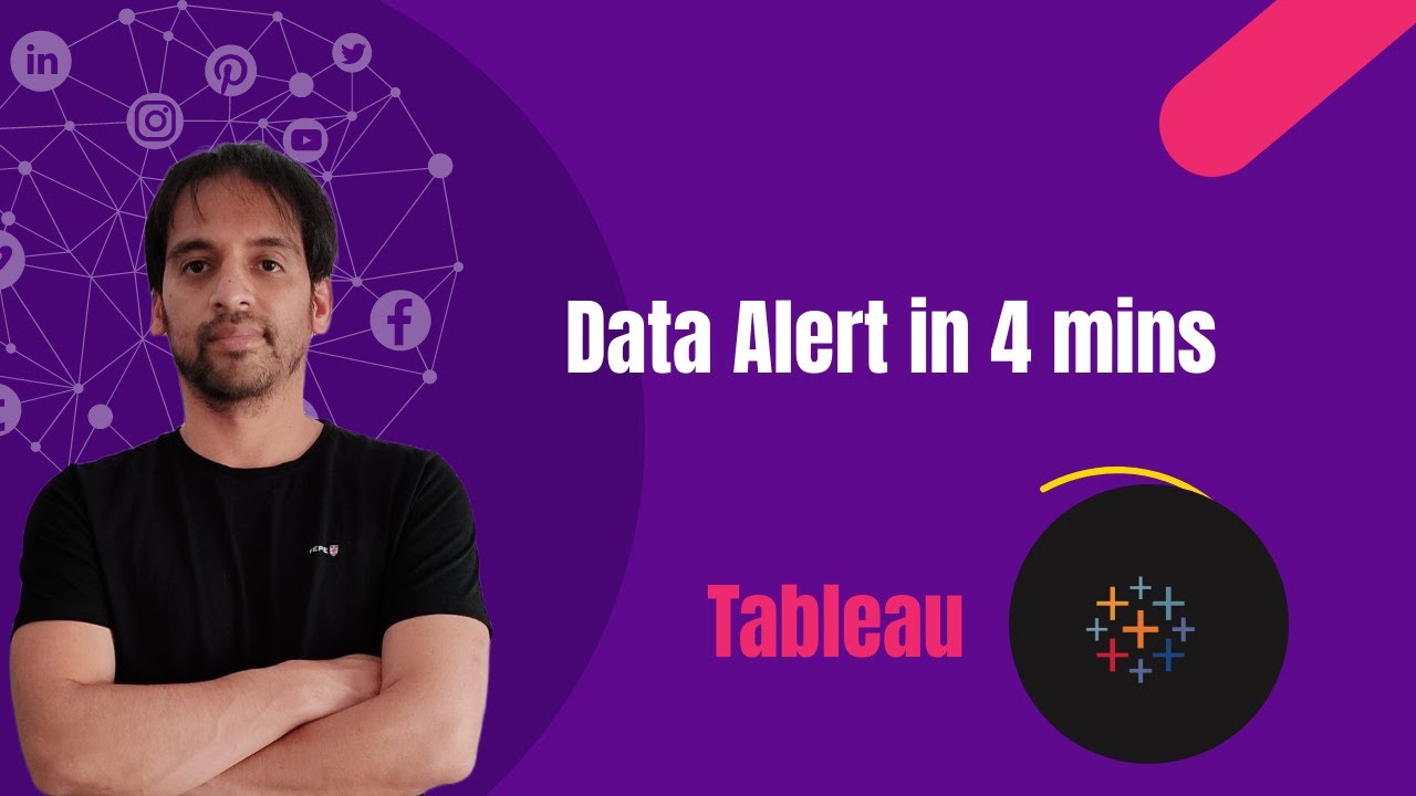 Tableau 10.3 Data Driven Alert in 4 mins