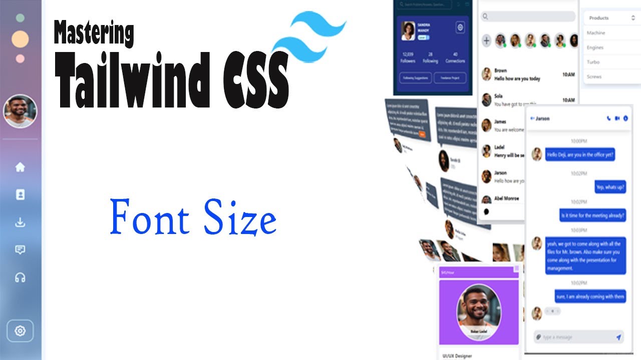 03- TailwindCSS- Typography font Size