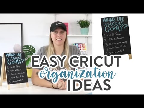 EASY CRICUT ORGANIZATION IDEA!
