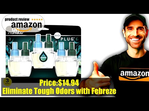 Order Febreze Wall Plug in Air Fresheners, Unstopables Fresh, Odor Fighter for Strong Odors, Scented