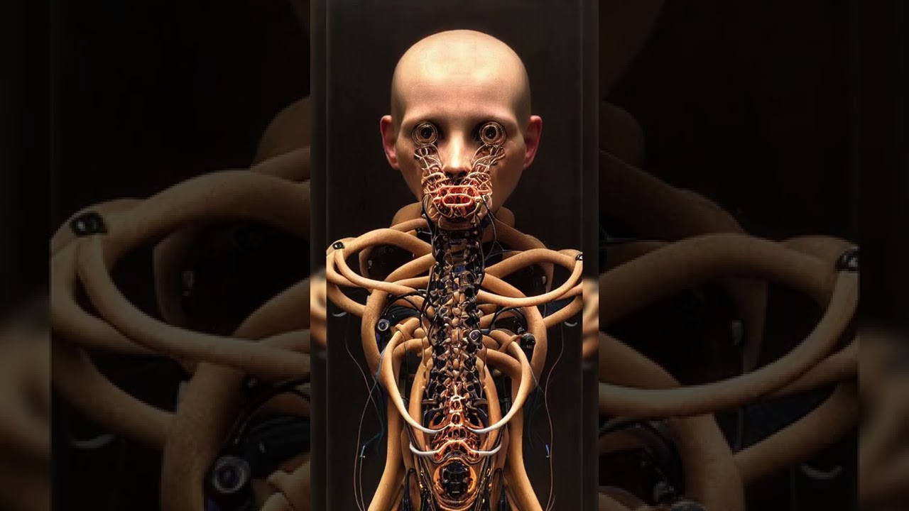 DISTURBING Portrait AI ART | Concept Art #shorts #StableDiffusion