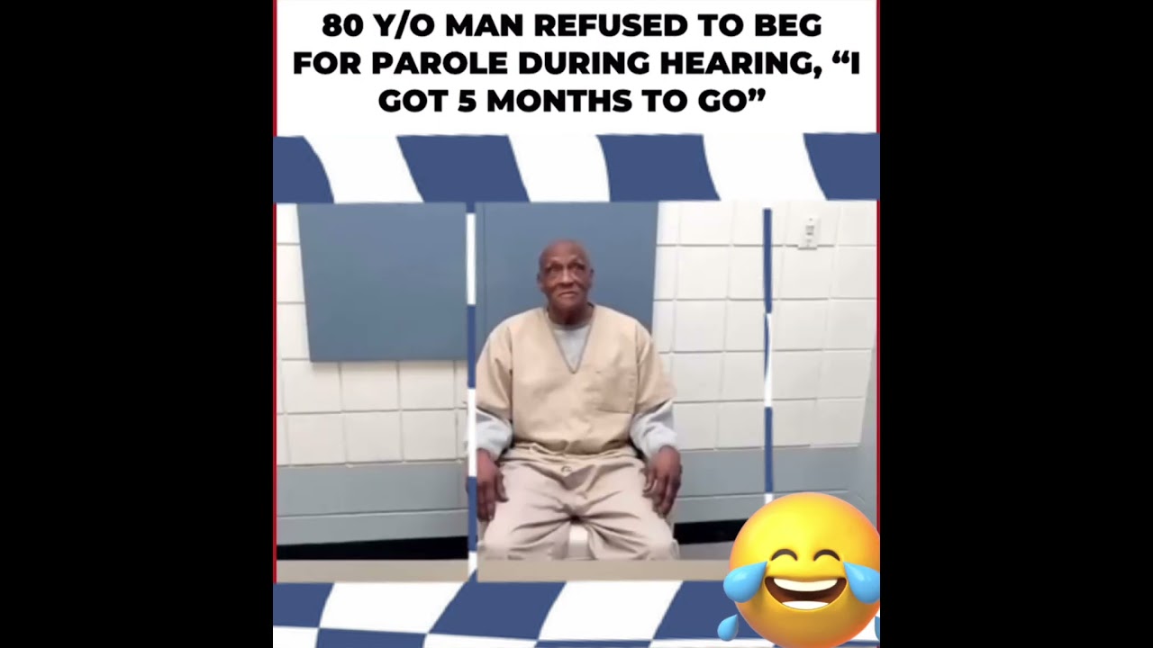 80-Year-Old Man Refuses to Beg for Parole: “I Got 5 Months to Go!”😡😡😡