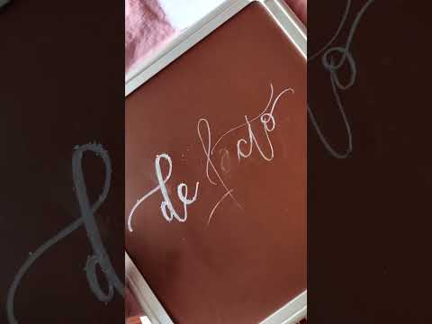 de facto (Latin) meaning "in fact" #newwords #meaning #wordsmeaning #chalkart #defacto #youtuber #de