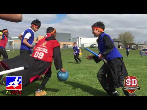 Kidditch: Quidditch for kids.