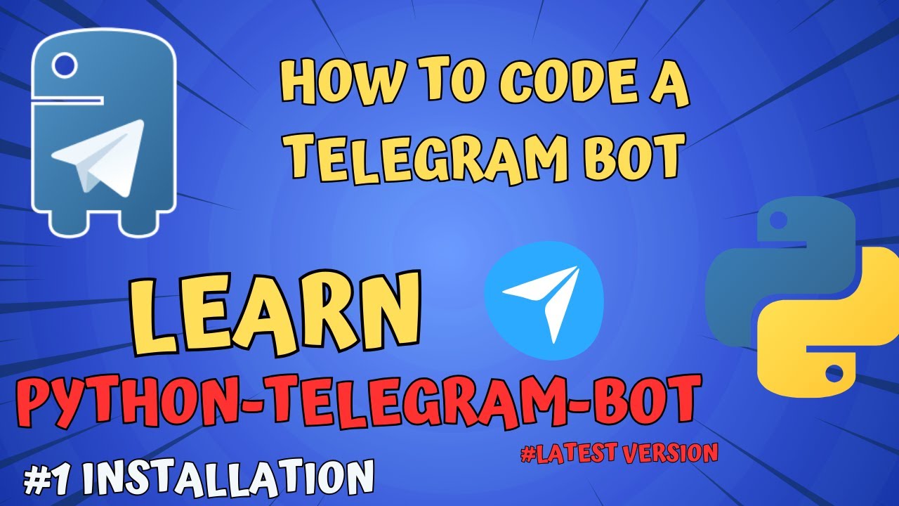 #1 Installation | Learn PTB(Python-Telegram-Bot) | How To Code A Telegram Bot | @TraxDinosaur