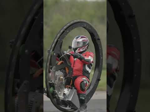 Fastest electric monowheel motorcycle