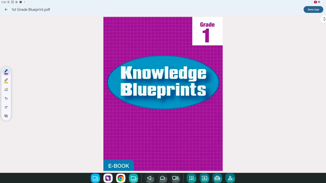 Writing on PDFs on SMART Panels