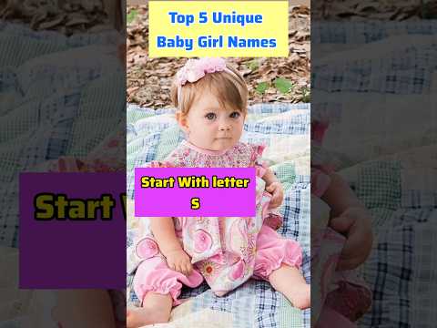Top 5 Cute Baby Girl Names Start With S| Bengali Girl Names With Meaning #viralshort #viralshort