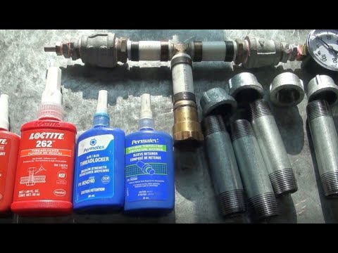 Loctite And Permatex Tested As Thread Sealer