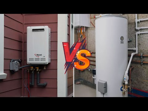 Tankless vs Tank Gas Water Heater