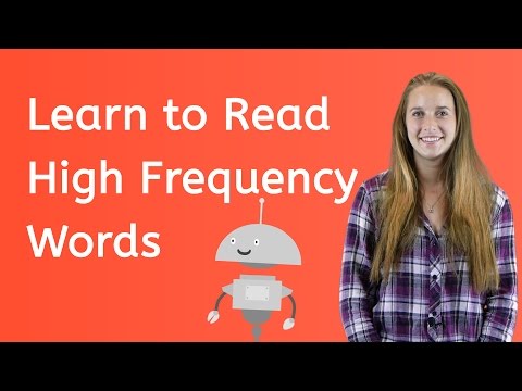 Learn to Read High Frequency Words
