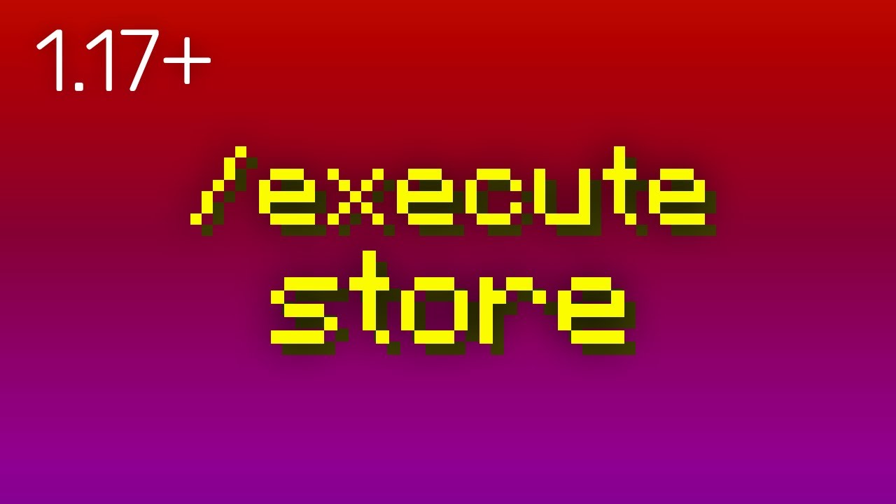 /execute store // Minecraft 1.19 Command Tutorial