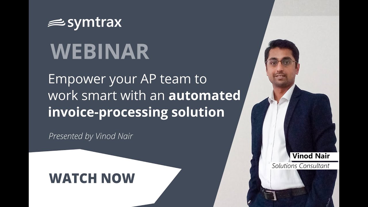 Empower your AP team to work smart with an automated invoice-processing solution