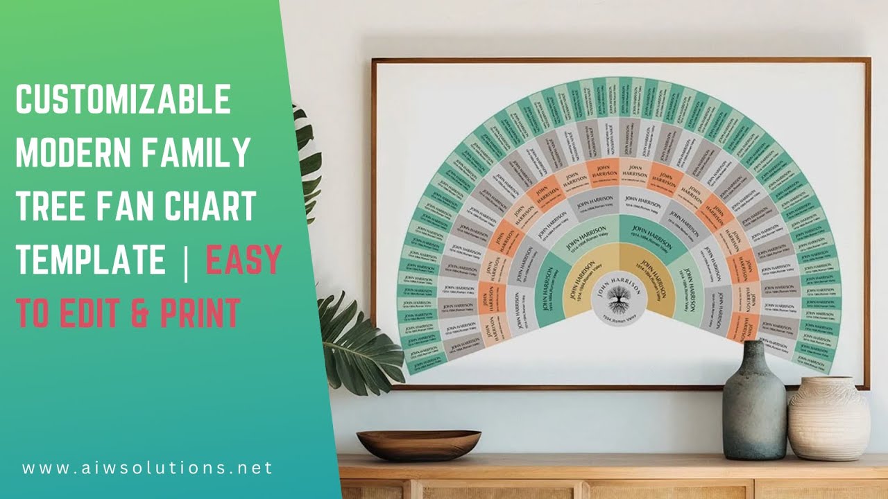 Family tree fan chart 3