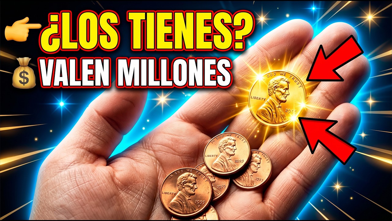 ¿Tienes Estas 5 Monedas Lincoln? Podrían Valer Millones de Dólares