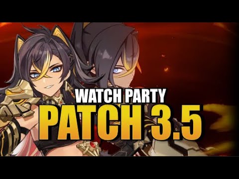 Genshin 3.5 Official Livestream Watch Party