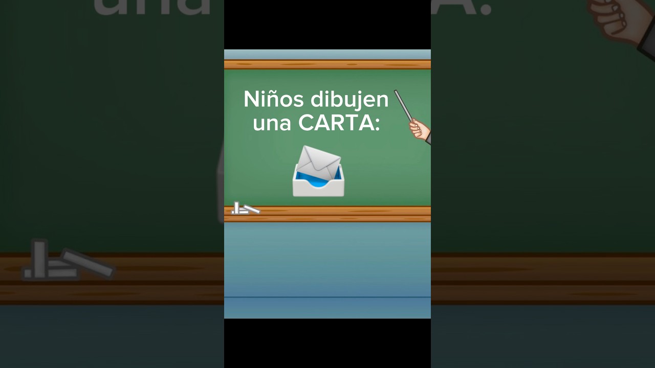 Cuando la maestra pedía dibujar una CARTA #challenge #cartas #dibujo #shorts #maestra #artwork #arte