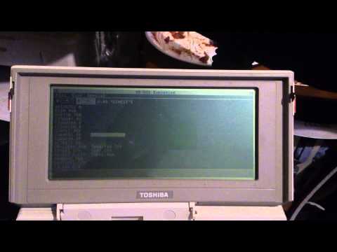 TOSHIBA T1100: 30 años del primer portátil – El Rincón de las Telarañas