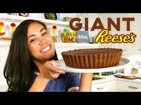 Giant Reese's Recipe - How To Make A Huge Reese's