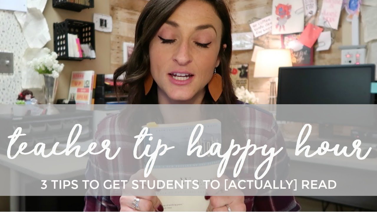 Get Students to ACTUALLY Read | Teacher Tip Happy Hour