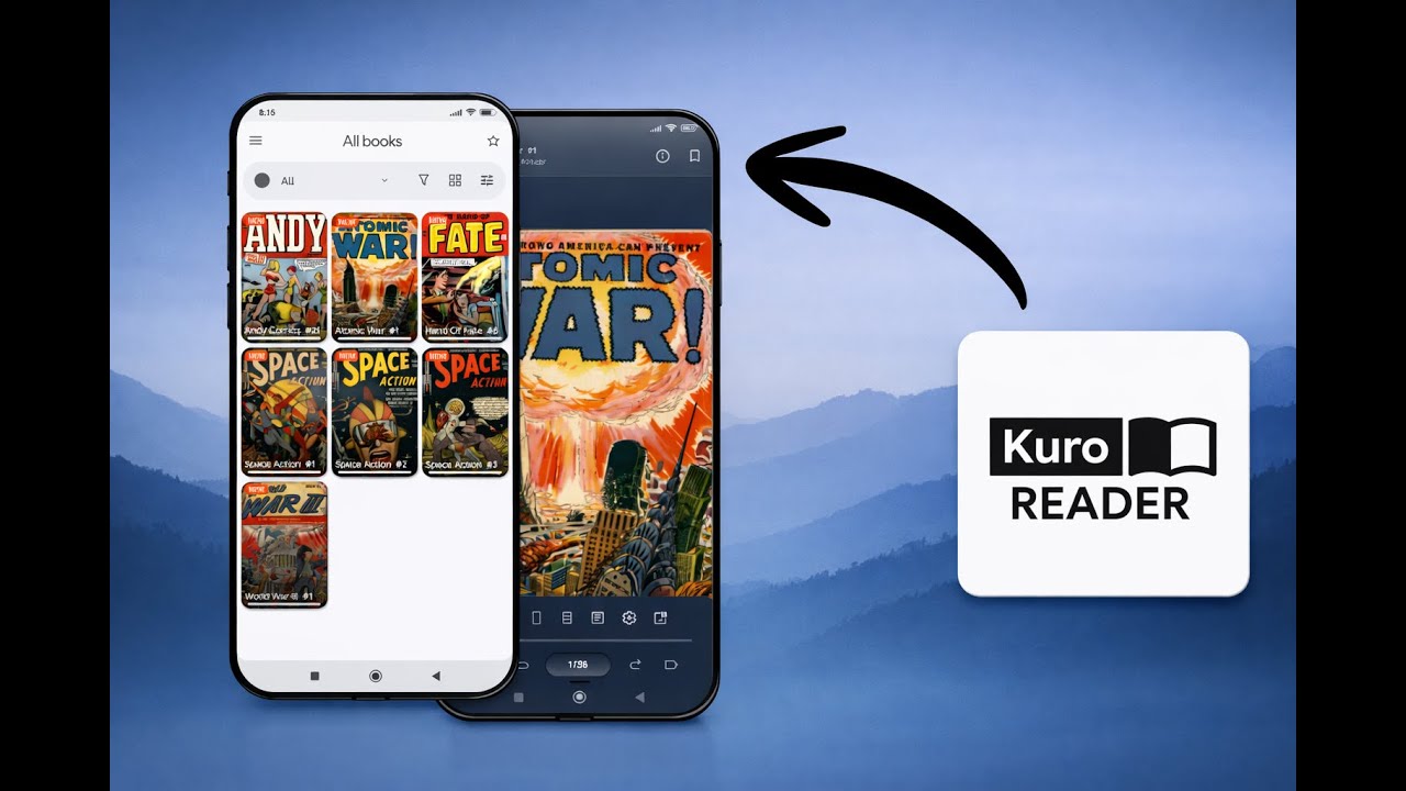 How to Download and Read comics on phone 