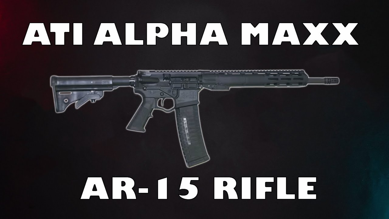 American Tactical ALPHA MAXX 5.56 Nato AR-15 Semi-Automatic Rifle, 16 ...