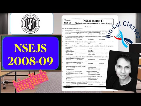 NSEJS Biology Success: 2008-09 Exam Questions Explained