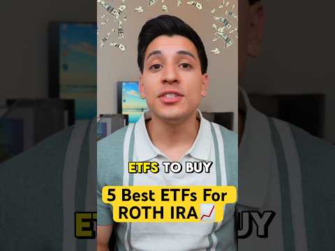 Best ETFs for a ROTH IRA 📊 #indexfunds #rothira #etfinvesting