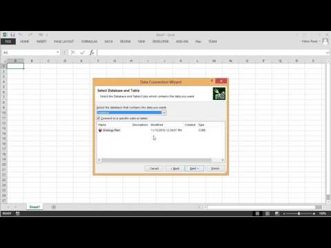 Flex Planning - Ad Hoc Analysis in Excel