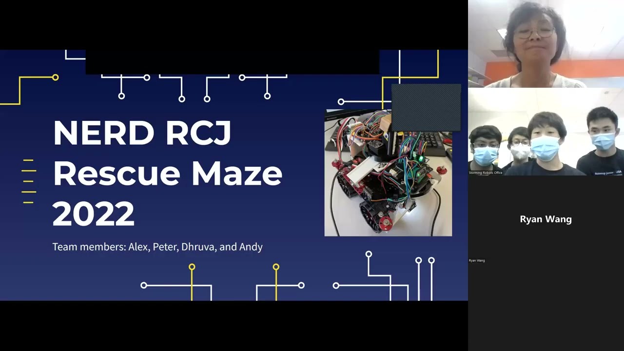 Path Finding Navigation Algorithm and Computer Vision Rescue Maze League