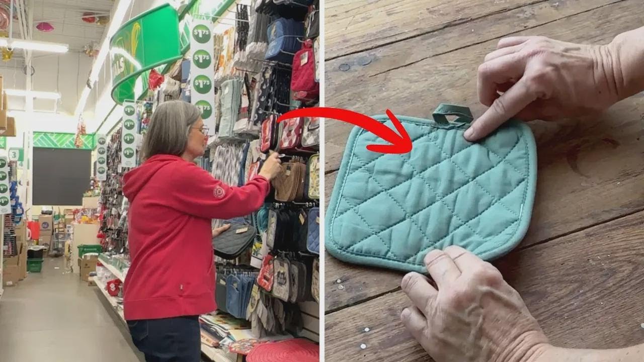 Grab a cheap potholder from the supermarket! You won't believe what it's good for!
