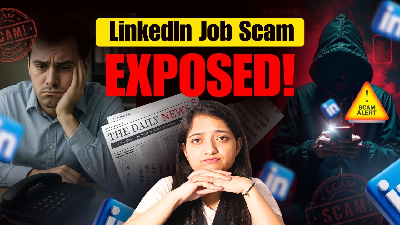 LinkedIn Job Scams EXPOSED Top Expert Reveals Best Ways to Stay Safe