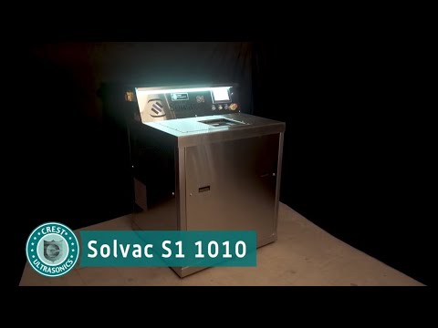 Solvent Ultrasonic Equipment - S1 - Solvac Vapor Degreaser Systems ...