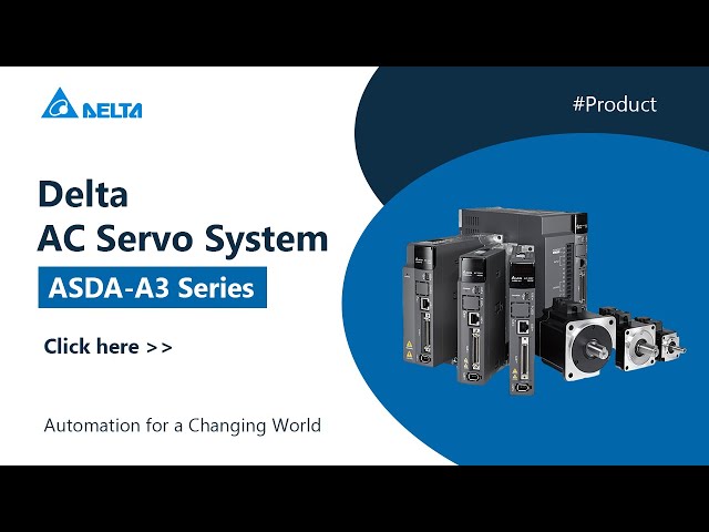 Servo Motor & Driver - Delta Servo ASD-A3 Series Motor & Driver ...