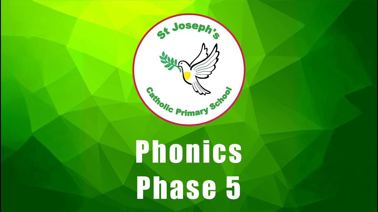 SJG Phonic Sounds Phase 5