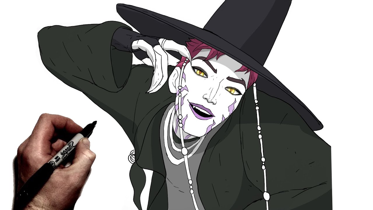 How To Draw Demon Abby | Step By Step | KPop Demon Hunters