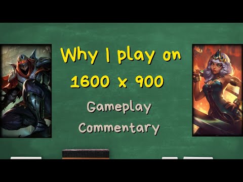 Why I play on 1600 x 900 Windowed & Field of Vision