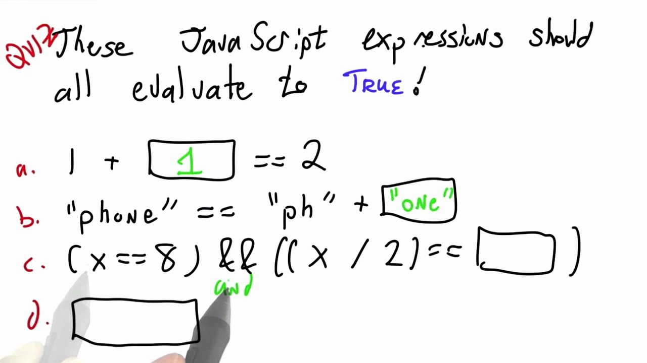 Fill In The Javascript Solution - Programming Languages