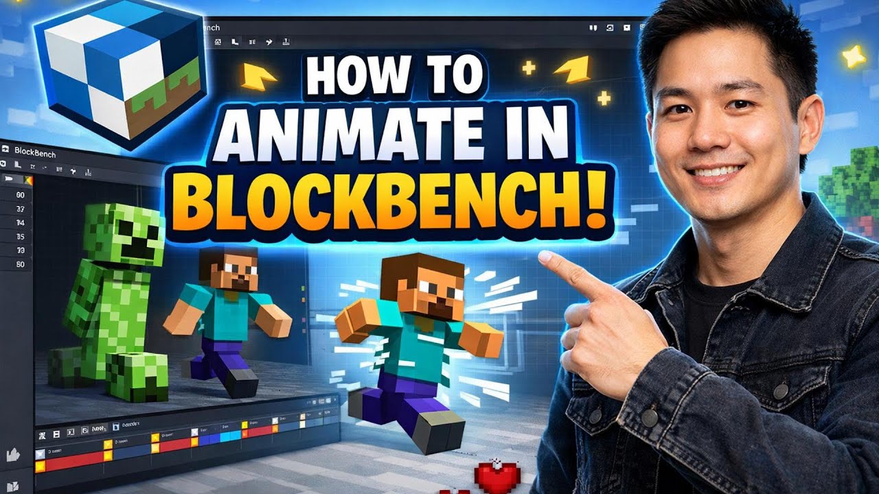 How to ANIMATE in Blockbench (Step by Step)