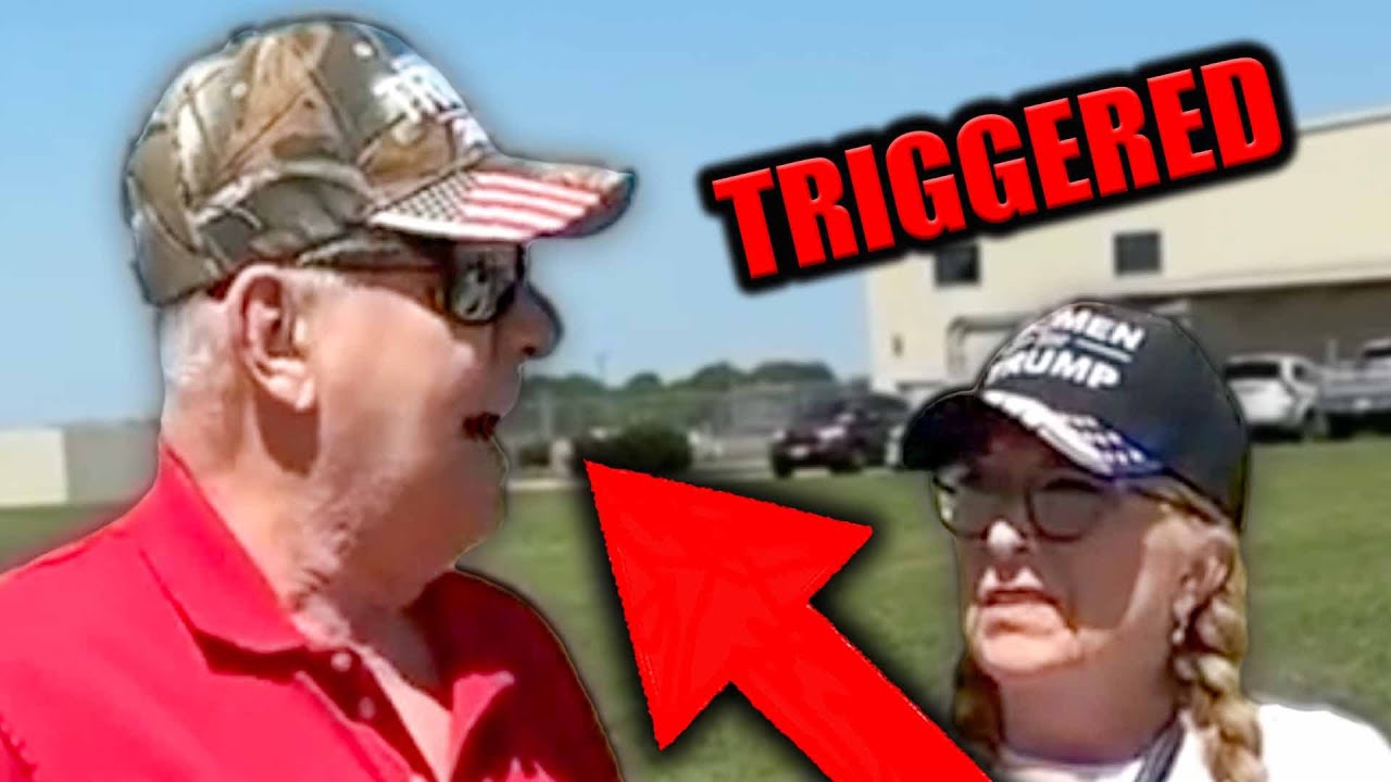 MAGA Couple ERUPT When Asked Simple Question