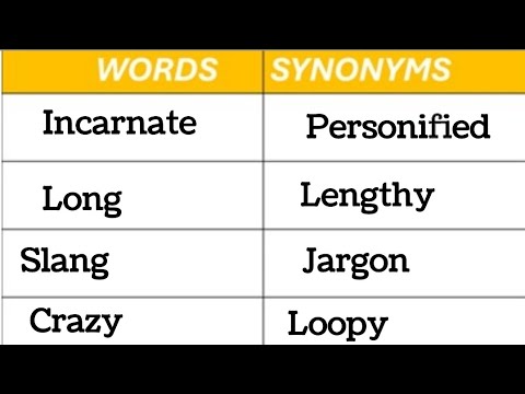Helpful Synonyms in English. Broaden your Knowledge.