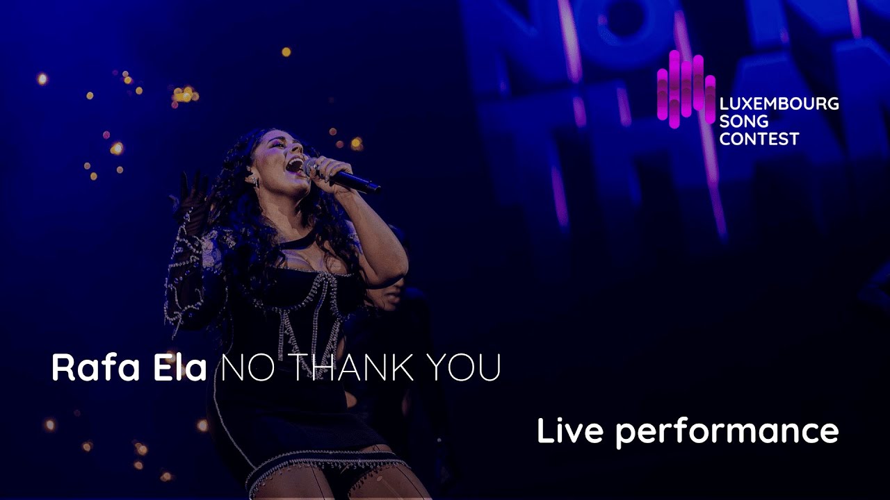 Luxembourg Song Contest 2025: Rafa Ela - "No Thank You"